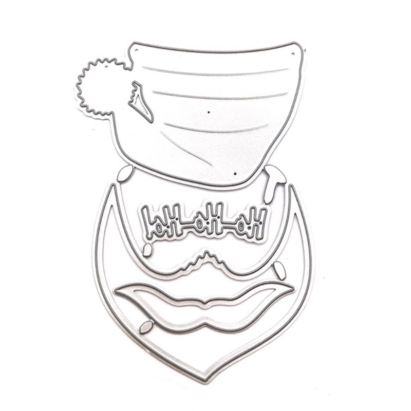 Santa Claus Costume Metal Cutting Dies Stencil DIY Scrapbook Album ...