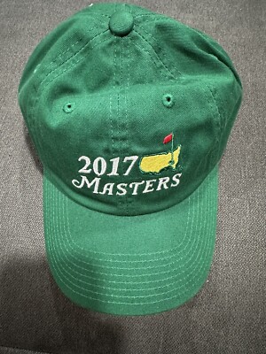 Masters 2017 Masters Green Golf Baseball Cap Adjustable Hat Augusta ...