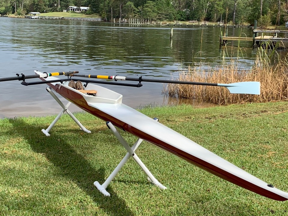 ProAm25 single rowing shell scull by Little River Marine with carbon ...