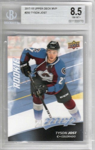 2017-18 Upper Deck MVP #250 TYSON JOST BGS 8.5 | eBay