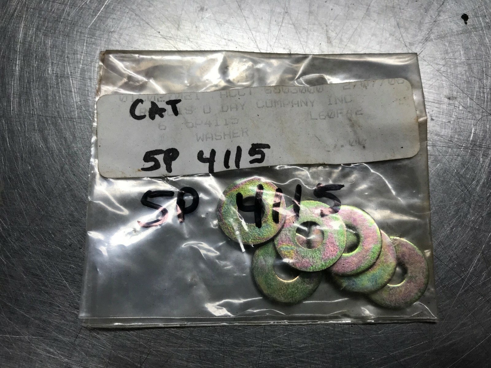 5P4115 GENUINE CAT WASHER QTY of 2 Caterpillar 5P-4115 | eBay