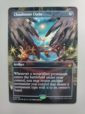 MTG Cloudstone Curio Ravnica Remastered 0443 Anime Borderless Mythic | eBay