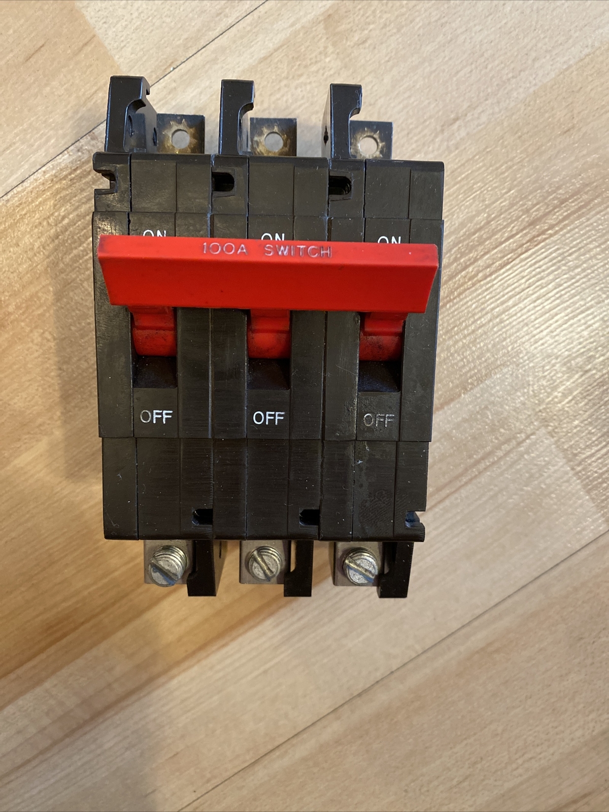 CRABTREE C50 100 AMP MAIN SWITCH DISCONNECTOR BS5419 CIRCUIT BREAKER ...