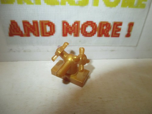 Lego - 1x Tap 1x2 Dual Handles / Sink Faucet 6936 Gold/Or | eBay