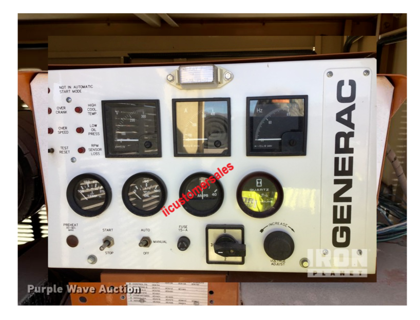 Generac # G061945 OEM Amp / Volt Selector Switch | Lifetime Warranty | USA