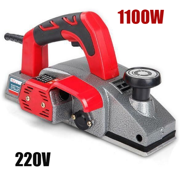 Electric Hand Held Wood Planer Door Portable Woodworking Power Surface ...