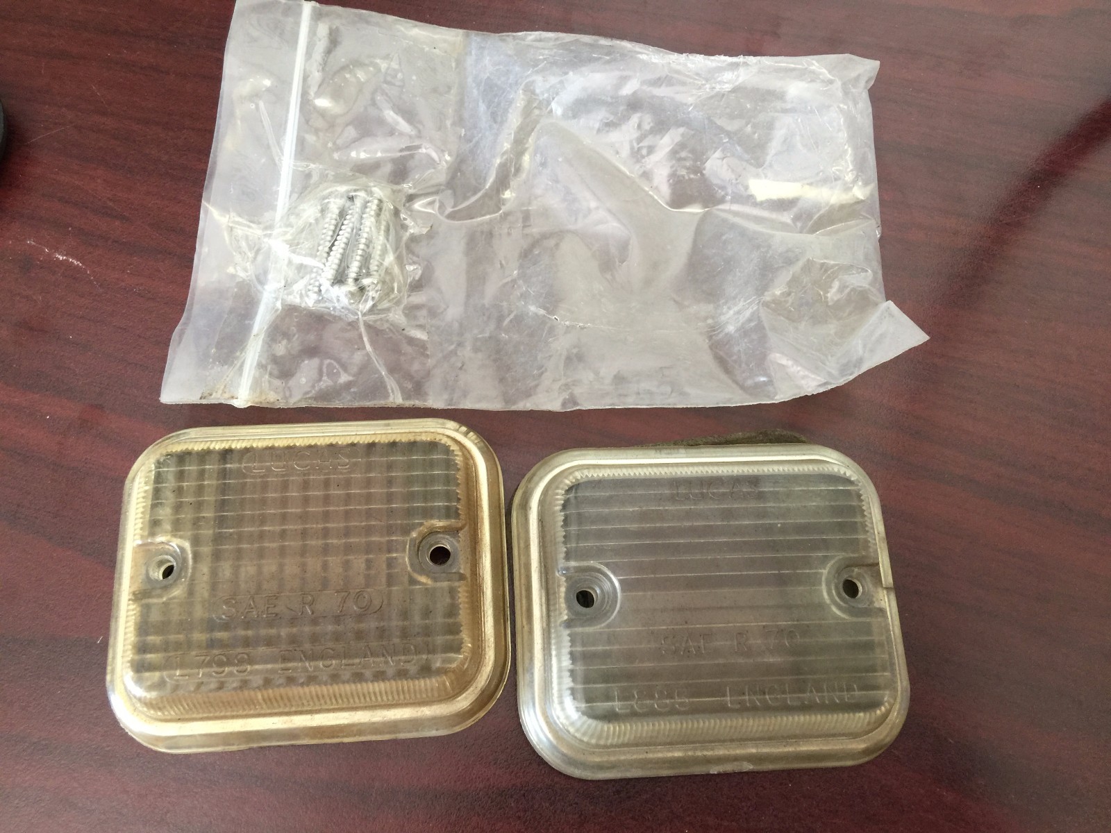 1962-1969 MGB Reverse Light Lens Set Pair Left Right LH RH Original | eBay