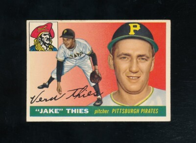 TOPPS Baseball Cards 1955-#12-Jake Thies-PIRATES-ungraded | eBay