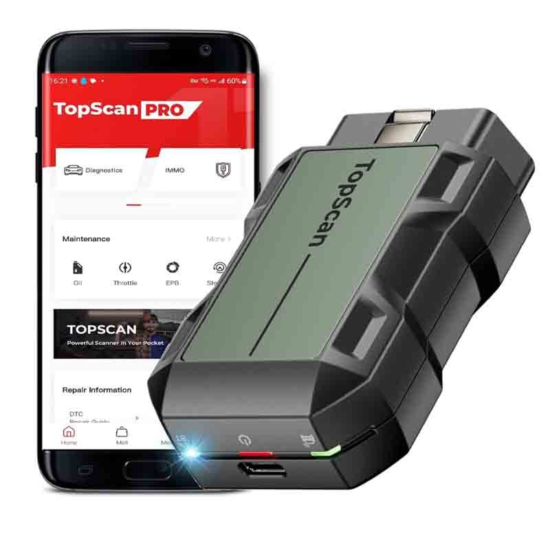 TOPSCAN PRO Universal Car Key Fob Programmer on 60+Makes Best For DIY ...