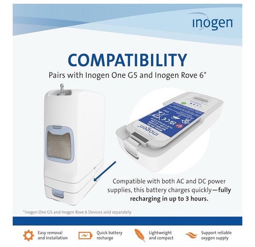 Inogen Standard (8-cell) Battery – Replacement Battery - for the Inogen ...