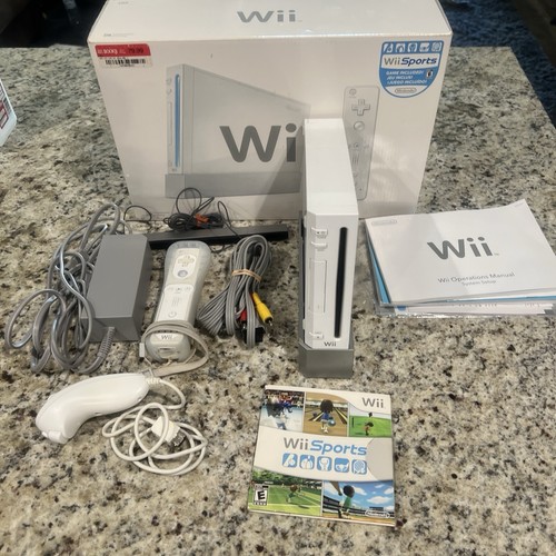 Nintendo Wii Console-Complete In MATCHING SERIAL with Wii Sports | eBay
