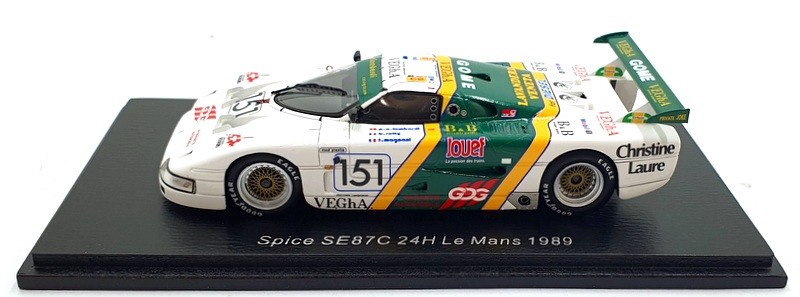 Spark 1/43 Scale S6809 - Spice SE87C #151 Le Mans 1989 | eBay