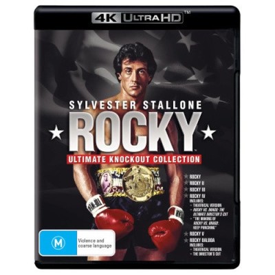 Rocky: 6-Film 4K Collection (Rocky, Rocky II, Rocky III, Rocky IV ...