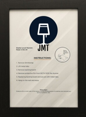 36x24 (61x91.5)cm Large Maxi Poster Frame Custom Size Frames Available ...