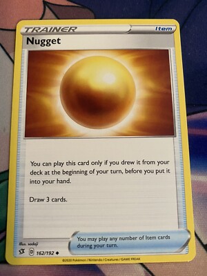 Pokemon TCG Rebel Clash Nugget 162/192 | eBay