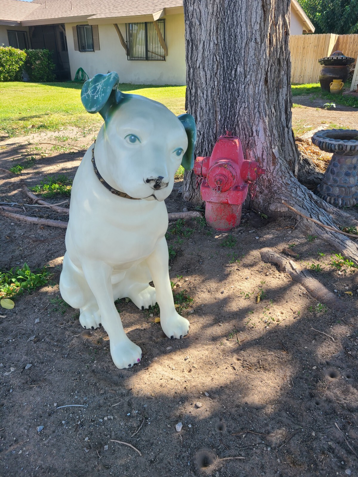 RCA Victor Nipper Dog molded Statue 36" | eBay