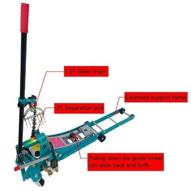 Hydraulic pull jack for car body sheet metal dents and bumps seamless ...