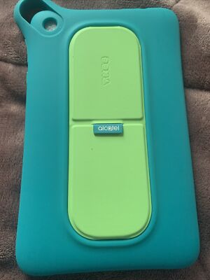 Alcatel Tkee Tab Case No Box Blue Green | eBay