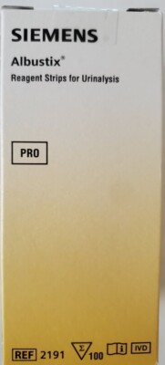 Albustix Reagent Strips For Urinalysis, Tests For Protein - 100 Ea | eBay