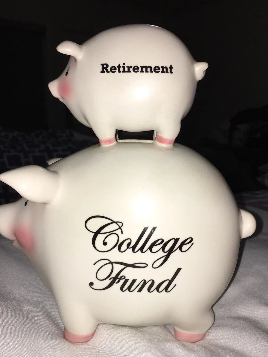Retirement Fund Piggy Bank