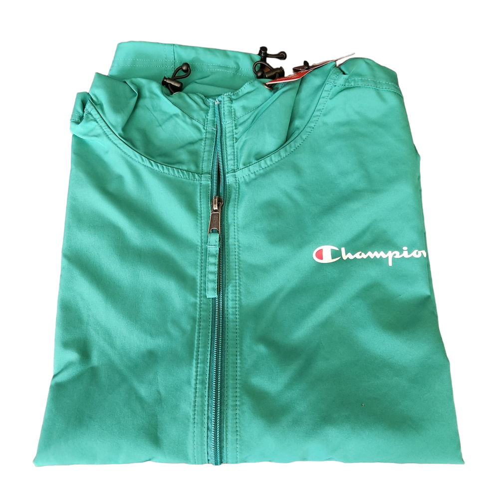 Champion Packable Jacket Off The Grid Green MD men's | eBay