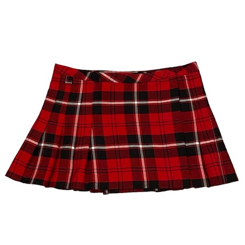 Vintage Street Code Y2K/90’s Plaid Pleated Skirt Women’s S Red/Black ...