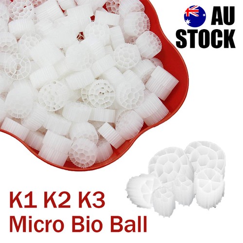 Micro Bio Ball Filter Media Beads Sump Aqua Aquarium water treatment K1 ...