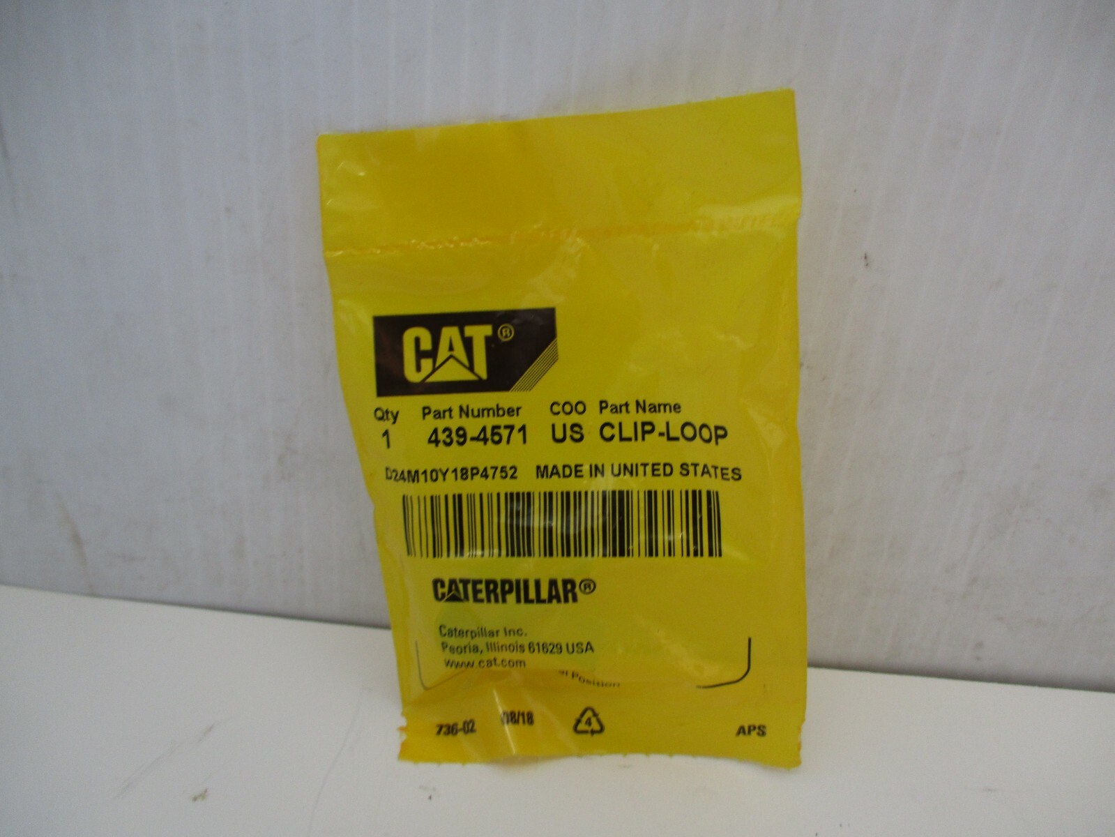 Cat 439-4571 Clip 4394571 Caterpillar | eBay