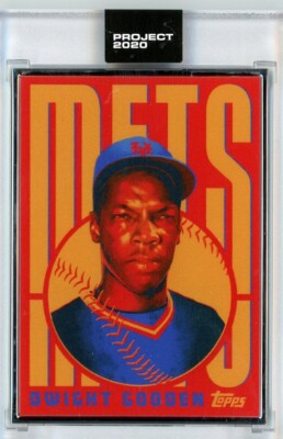TOPPS PROJECT 2020 DWIGHT GOODEN TAYLOR ARTIST PROOF AP 4/20 Silver ...