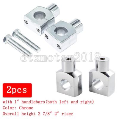 1" Motorcycle Handlebar Risers For Honda Shadow Aero Spirit 750 VT750DC ...