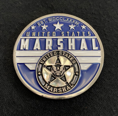 United States Marshal Challenge Coin 2" | eBay