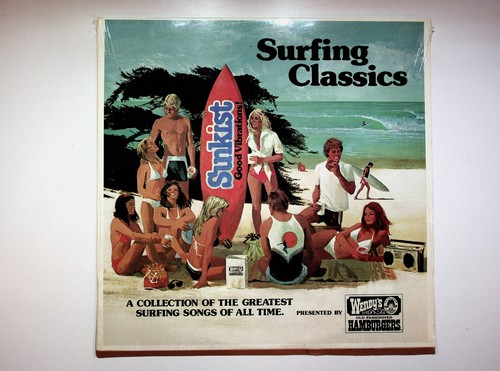 1982 Wendy's Sunkist Surfing Classics Vinyl LP Record NEW SEALED | eBay