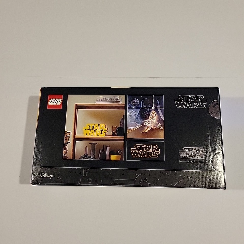 Lego 75407 Star Wars Brick Built Logo Disney 3D Replica Building Set ...