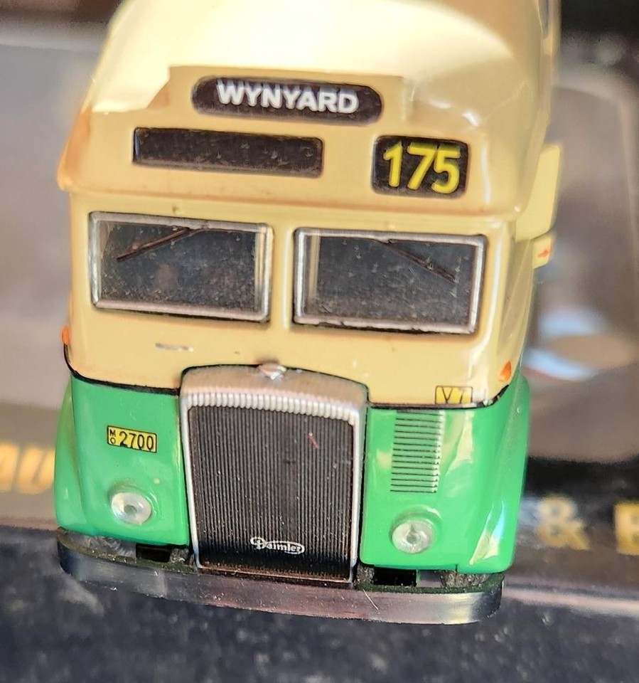 Collectible Vehicle TRUX TX1B 1:76 1953 Daimler CV Single Deck Bus ...