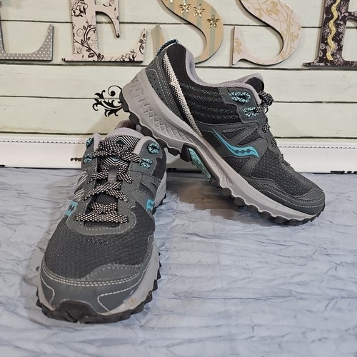 Saucony trail Versafoam React2U cushioning, grey mesh size 8 womens ...