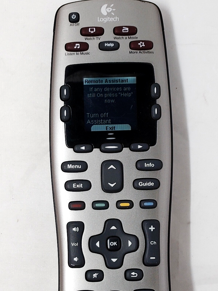 Logitech Harmony 650 Remote Control - Connector Not Included - Working ...