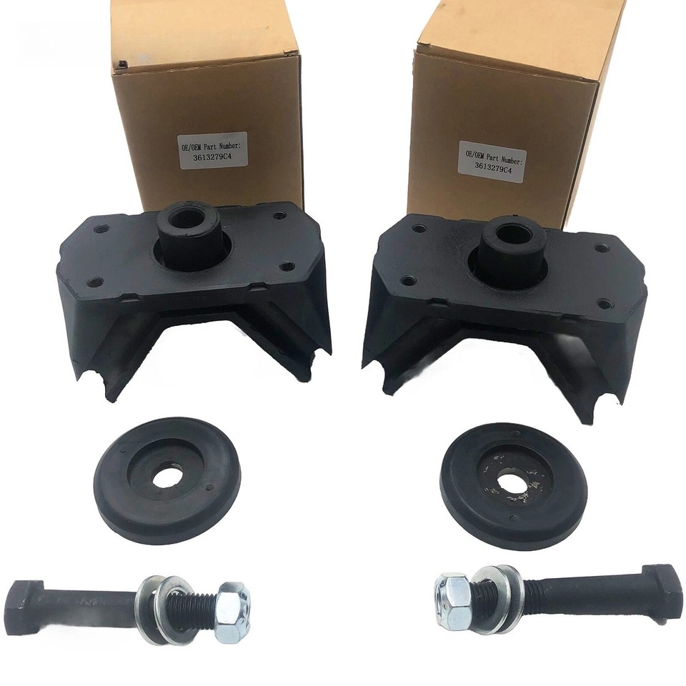 2Pcs Rear Motor Mount Kit 3613279C4 For Insulator For International ...
