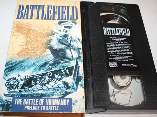 Battlefield The Battle of Normandy - Prelude to Battle (VHS 1994) Men ...