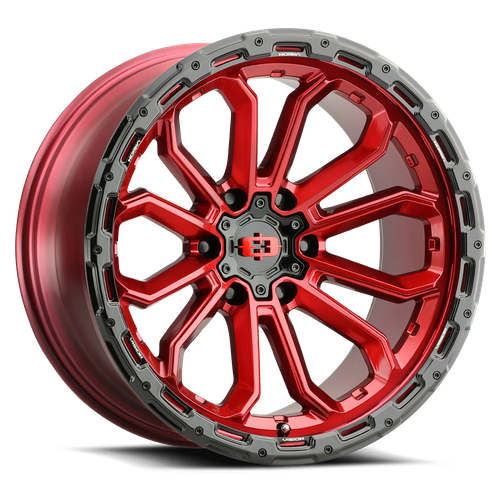Vision Off-Road 20x9 Wheel Red 405 Korupt 8x180 +12mm Aluminum Rim | eBay