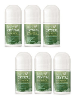 ^ 6 x Body Crystal Crystal Roll-On Deodorant Botanica 80mL | eBay Australia