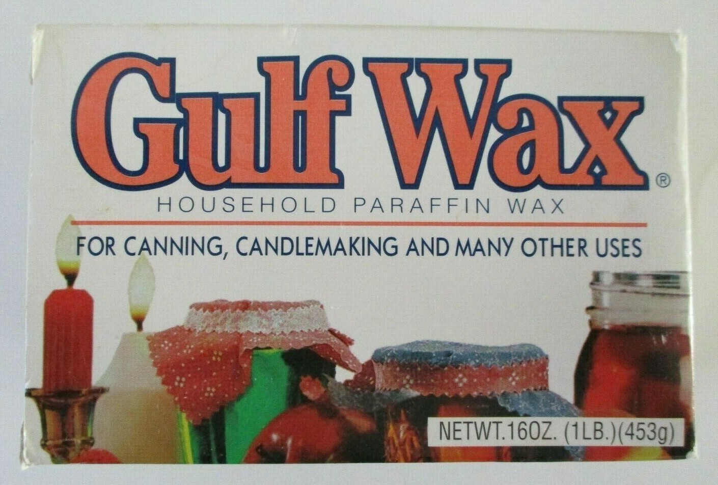 Household Paraffin Wax, Gulf Wax, for: Canning, Candlemaking and many ...