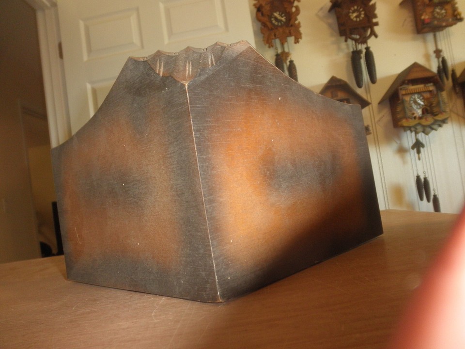 Cuckoo Clock German Trumpeter Black Forest Chalet 1 Day CK3365 | eBay