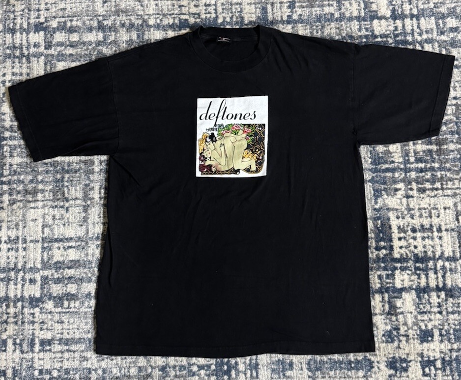 Vintage 1997 Deftones Around The Fur Kama Sutra T Shi… - Gem