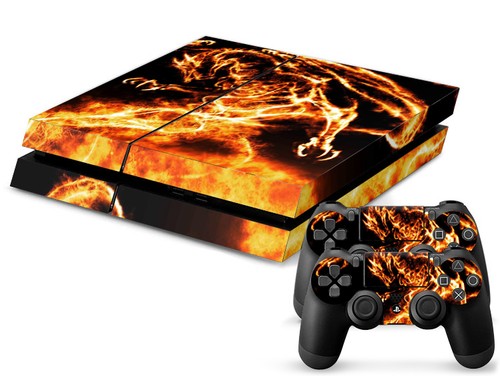 Sony PS4 PLAYSTATION 4 Skin Design Sticker Screen Protector Set ...