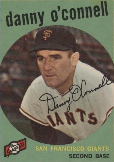 1959 Topps - Danny O'Connell #87 for sale online | eBay