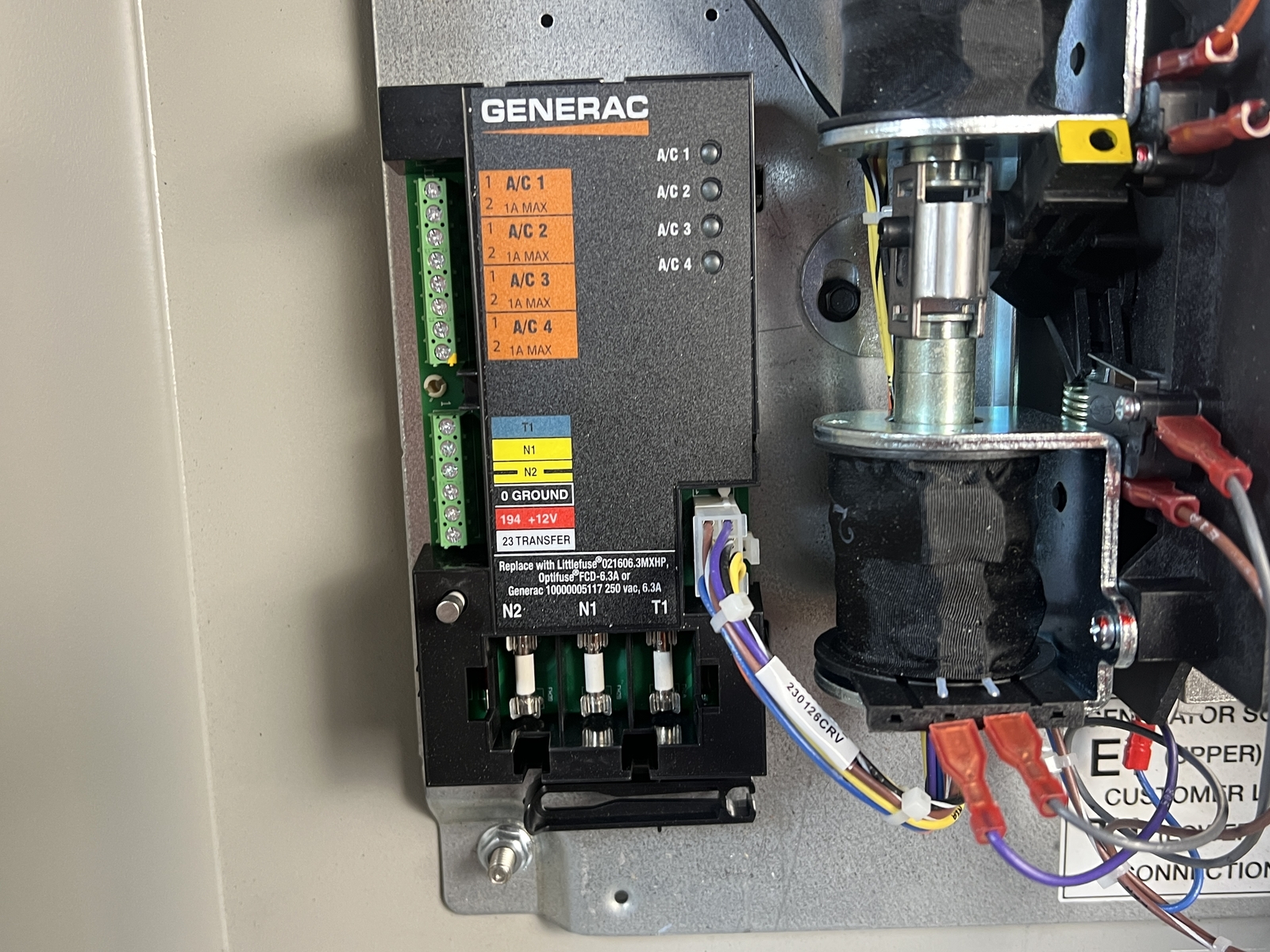 Generac+10000011659+Automatic+Transfer+Switch+Generators+Circuits for ...