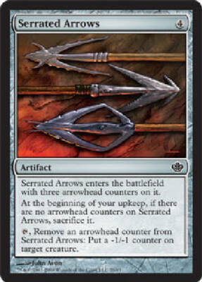 SERRATED ARROWS Garruk vs Liliana MTG Magic the Gathering Cards DJMagic ...