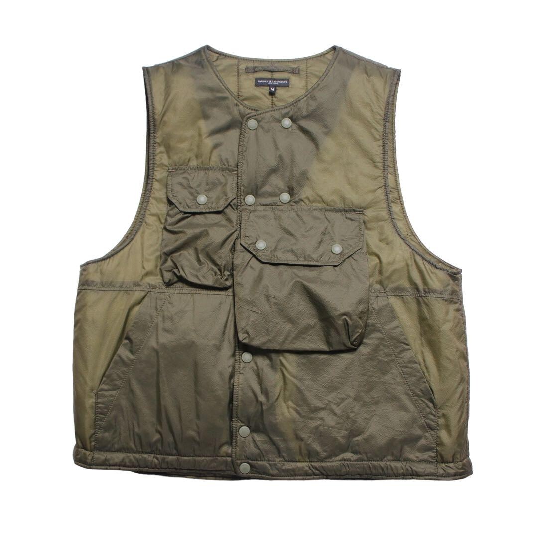 Engineered Garments Cover Vest Nylon Micro Ripstop Size M Primaloft ...