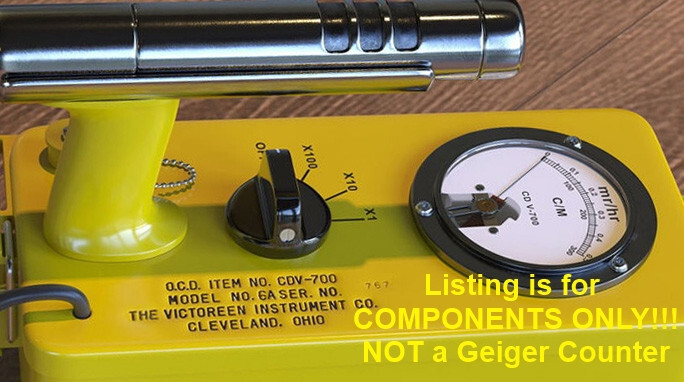 Rebuild/Repair Elec Components for Victoreen CD V-700 6/6A Geiger ...