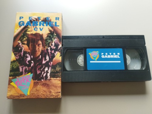 Peter Gabriel Cv 1988 Virgin - VHS Film Tape Edition Espagne T2 | eBay